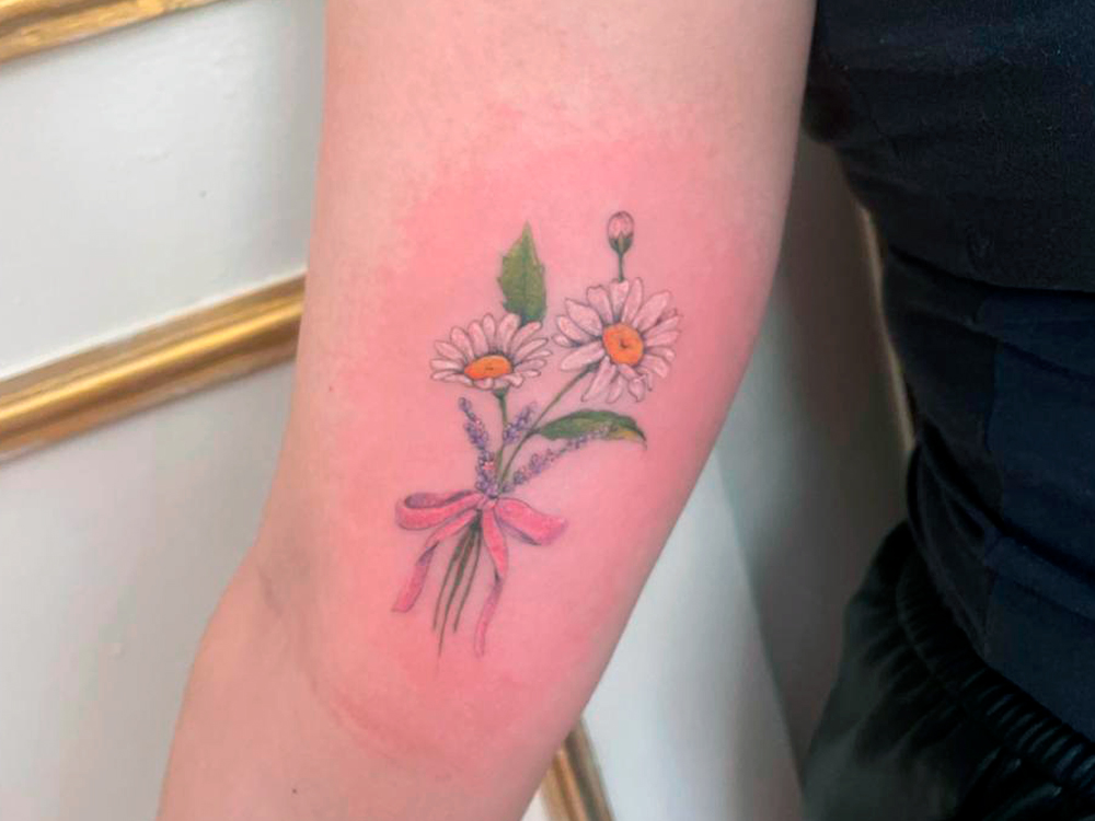 Minha 8ª tatuagem: margaridas para vovó Daisy » Luly LageLuly Lage